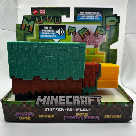 Mattel | Toys | Mattel Minecraft Sniffer Action Figure 325 With ...